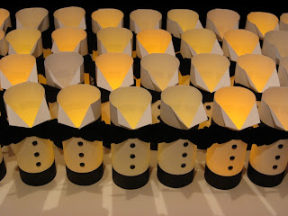 At Your Service Weddings: Personalized Tabletop Luminaries